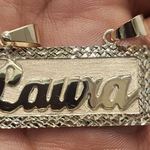 14k CUSTOM GOLD PLATE - Etsy