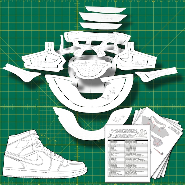 Air Jordan 1 Pattern - Etsy