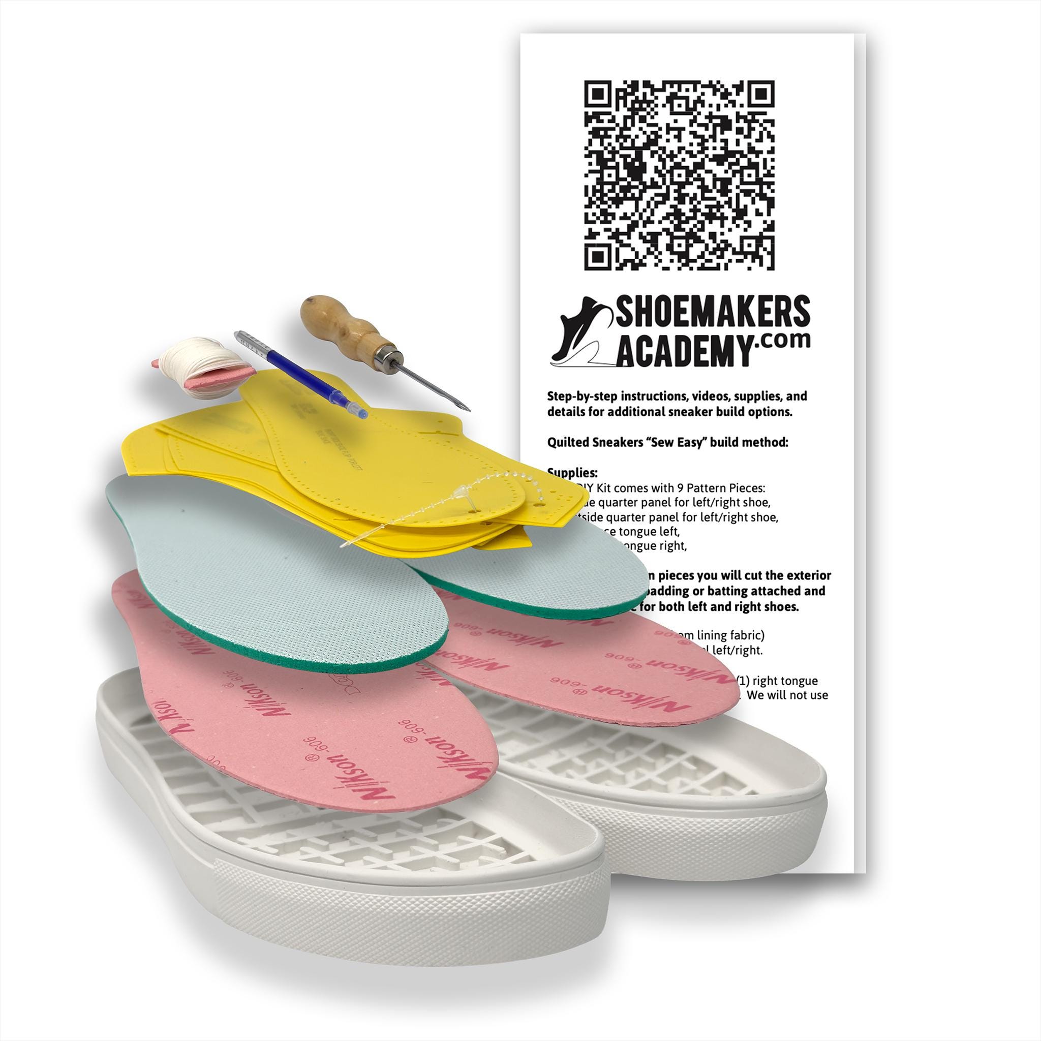 DIY Sneaker Kit: Shoemaking Starter Kit - Custom Leather Sneakers - Etsy