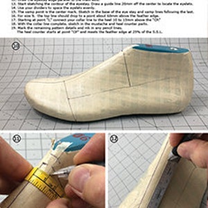 DIY Footwear Pattern Making Kit: Shoe Lasts, Book, Pattern, and Tape ...
