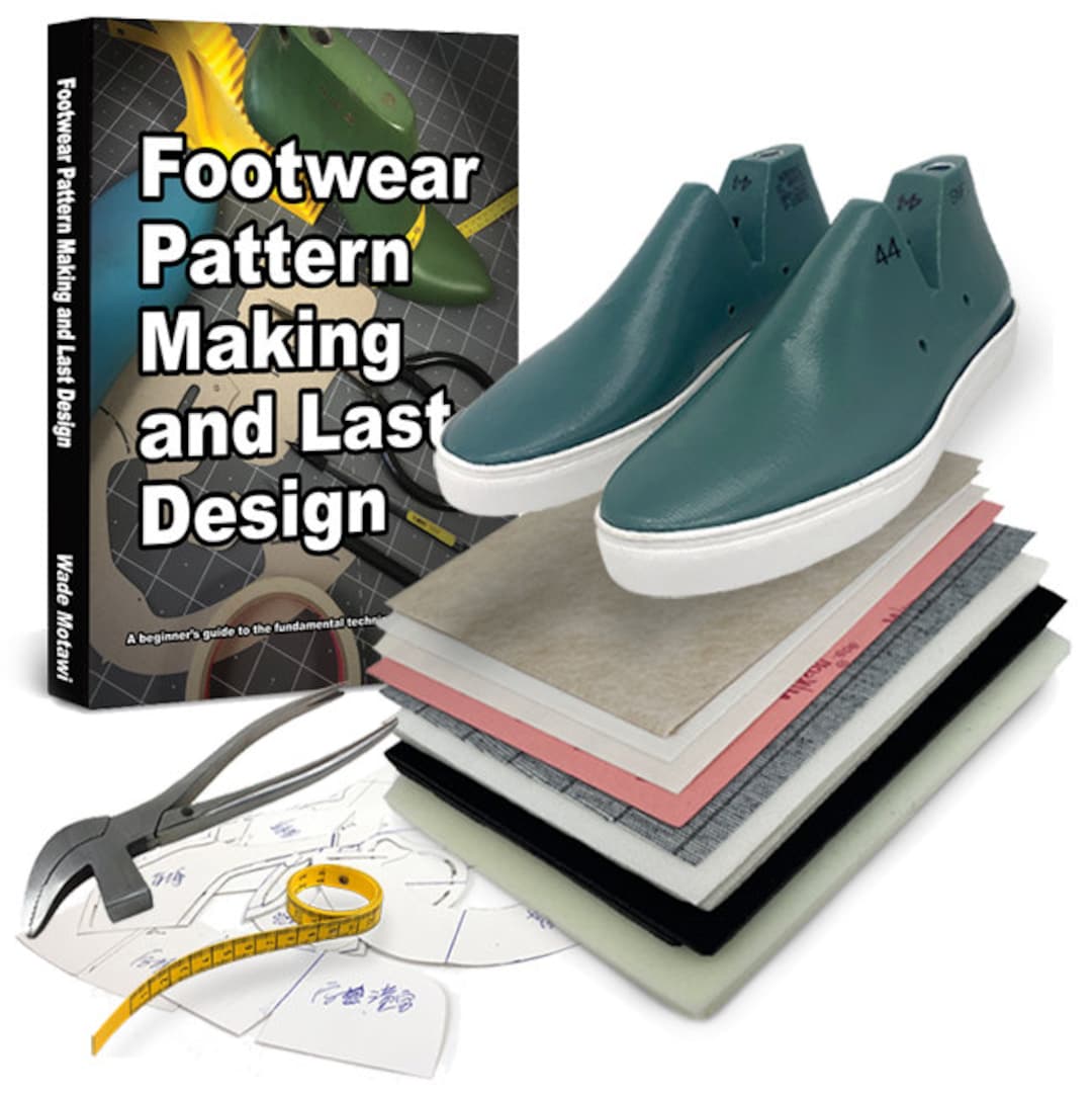 DIY Shoemaking Supplies SUPER Kit: Shoe Last, Outsole, Book, Paper ...