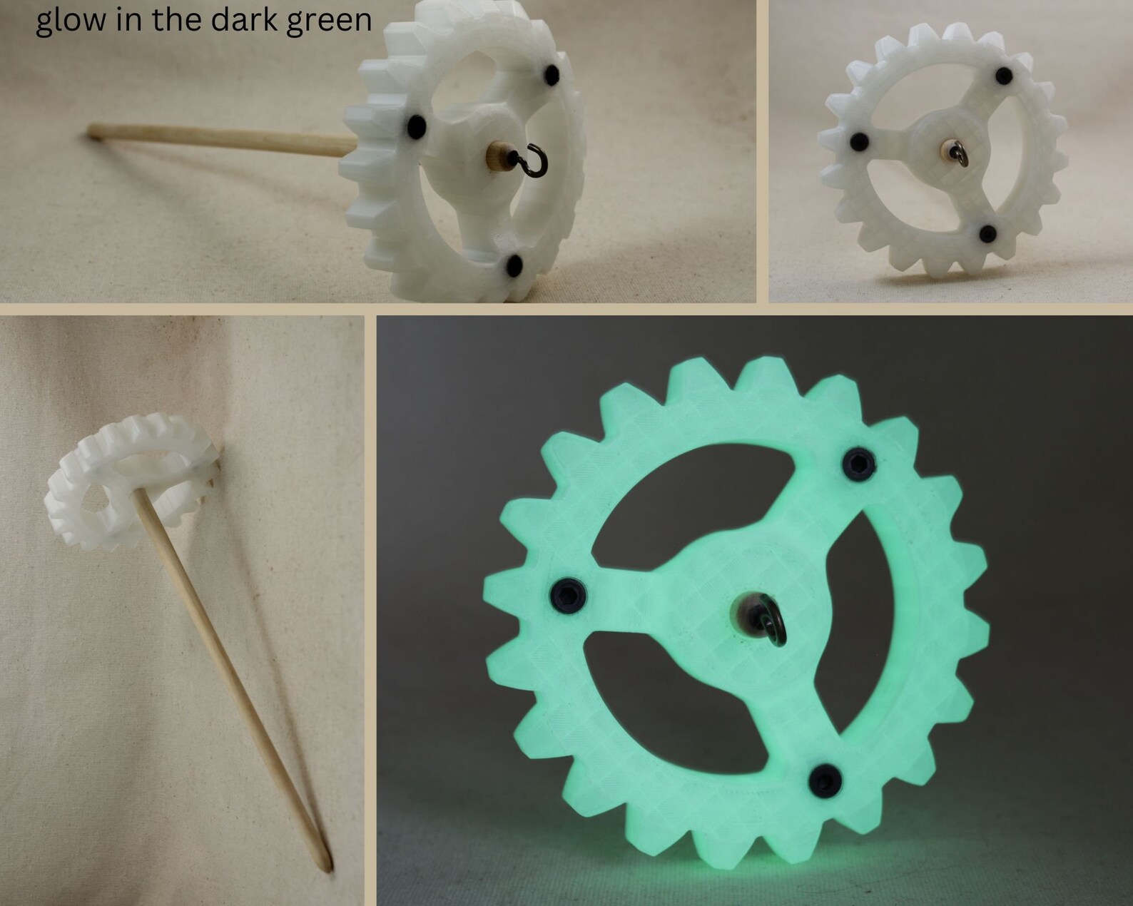3D Printed Gear Spindle - Etsy