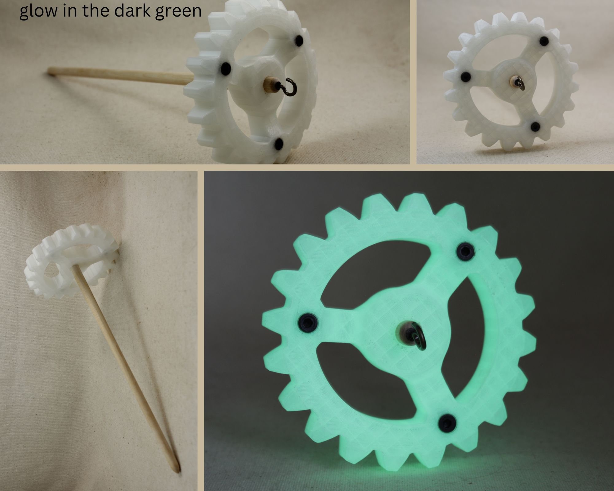 3D Printed Gear Spindle - Etsy
