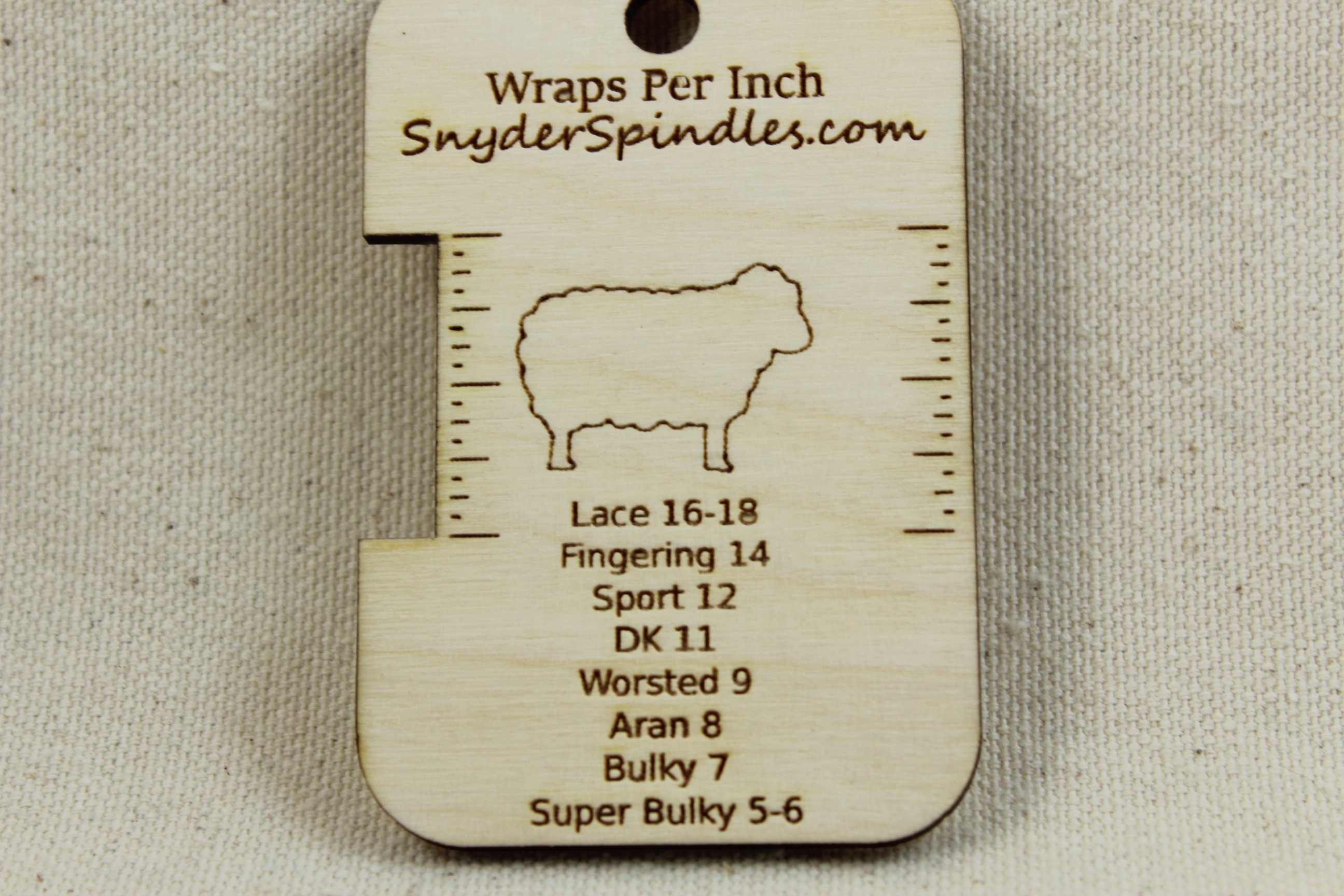 Wraps per Inch Gauge - Etsy UK
