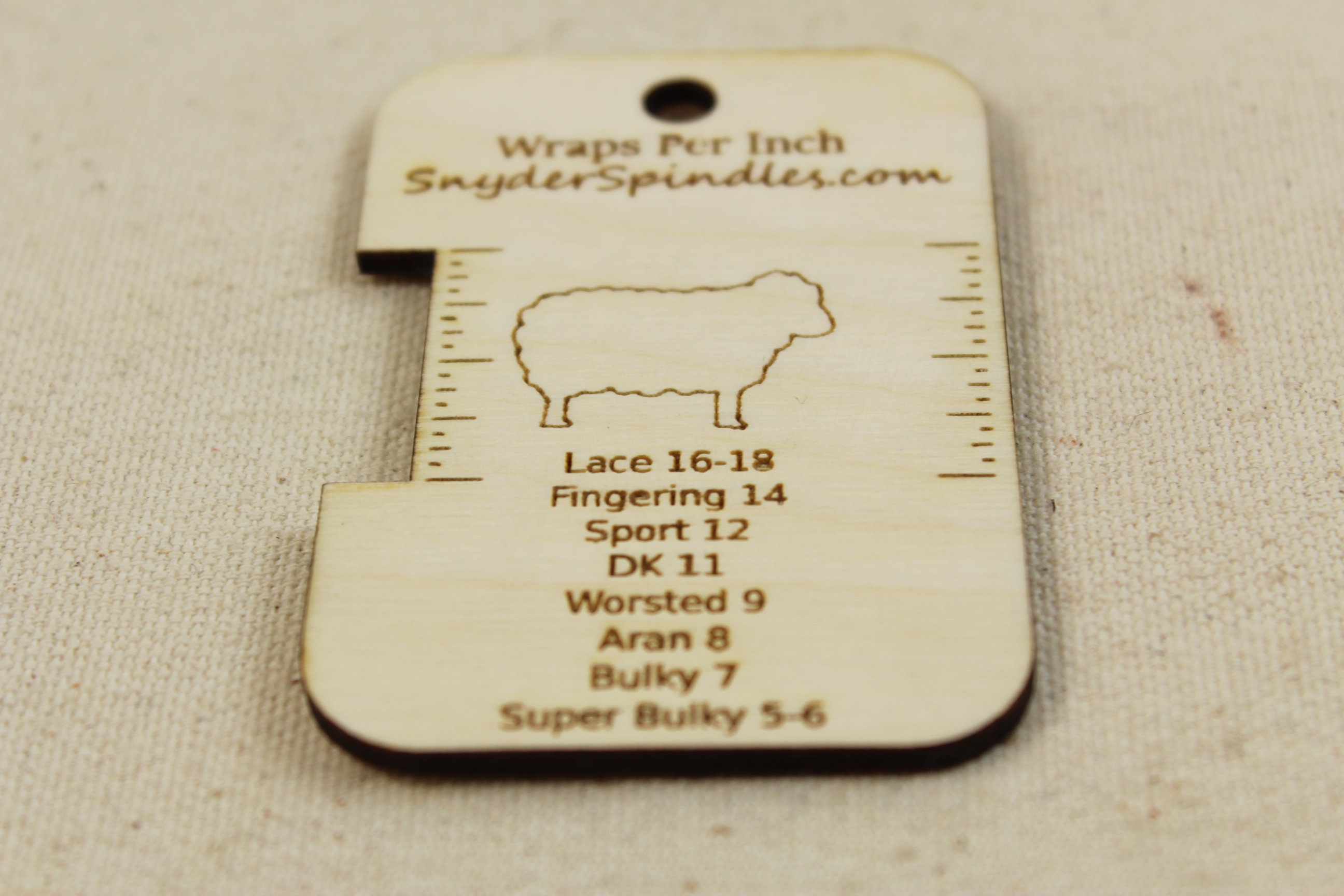 Wraps per Inch Gauge - Etsy UK