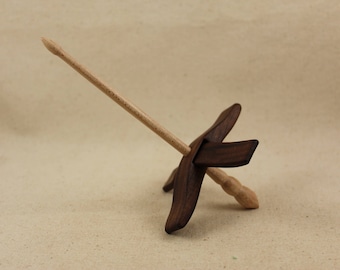 Walnut Mini Turkish Drop Spindle 2.5 Inch Arms 4.25 Tall - Etsy