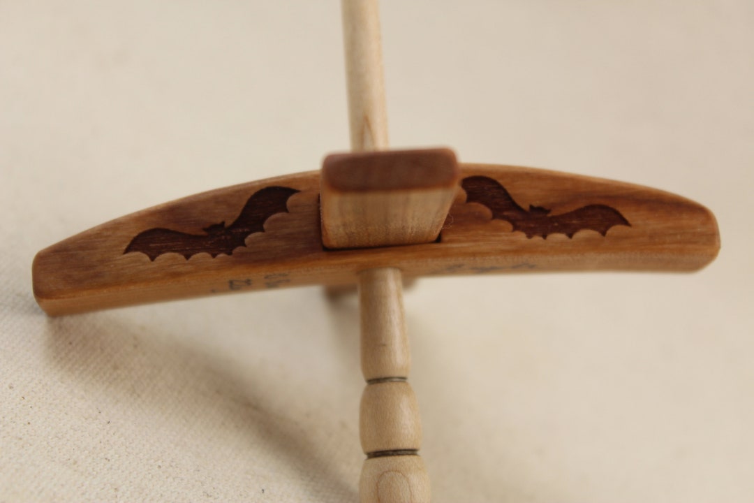 Bat Apex Turkish Drop Spindle - Etsy