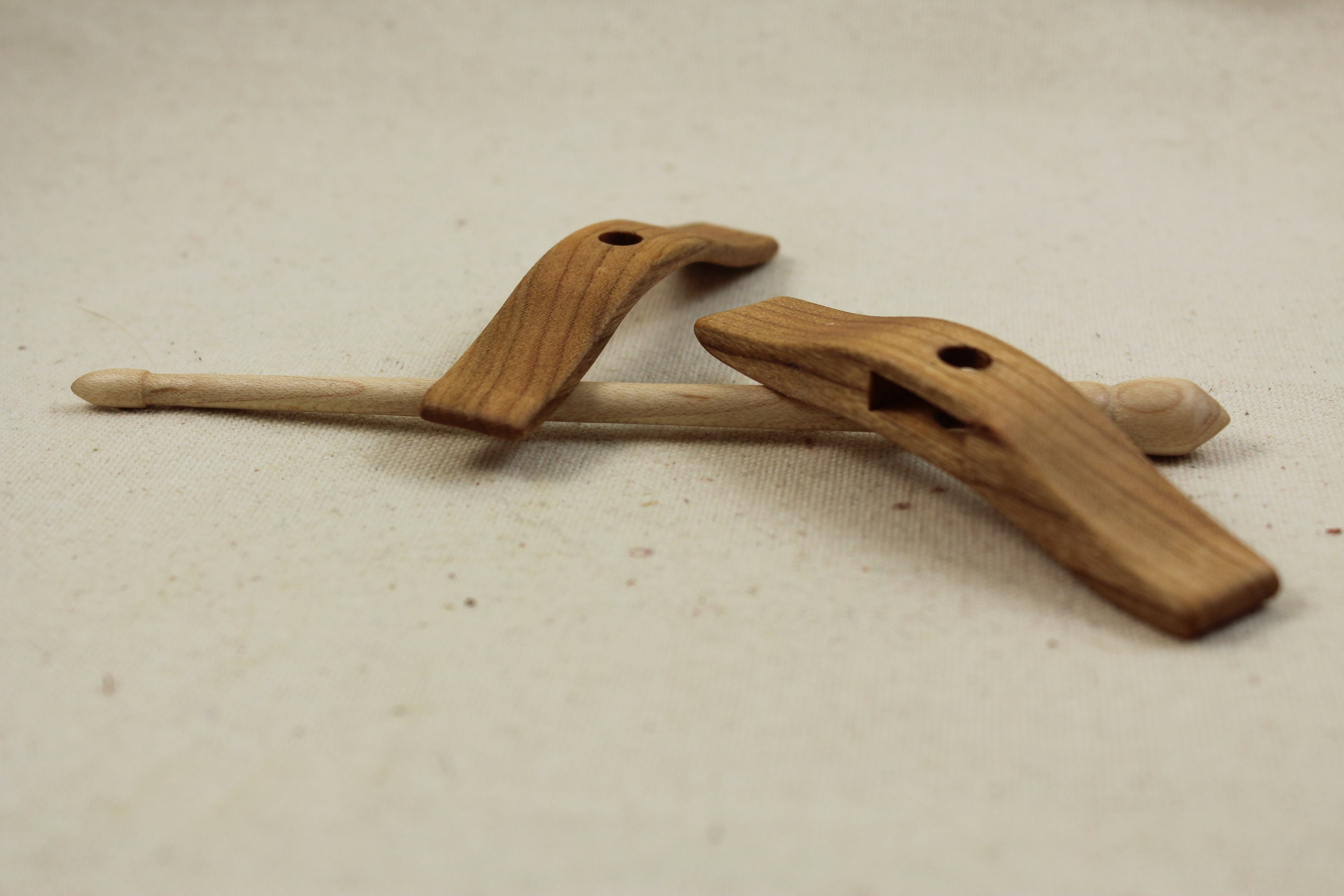 5/8 Cherry Mini Glider Turkish Drop Spindle - Etsy