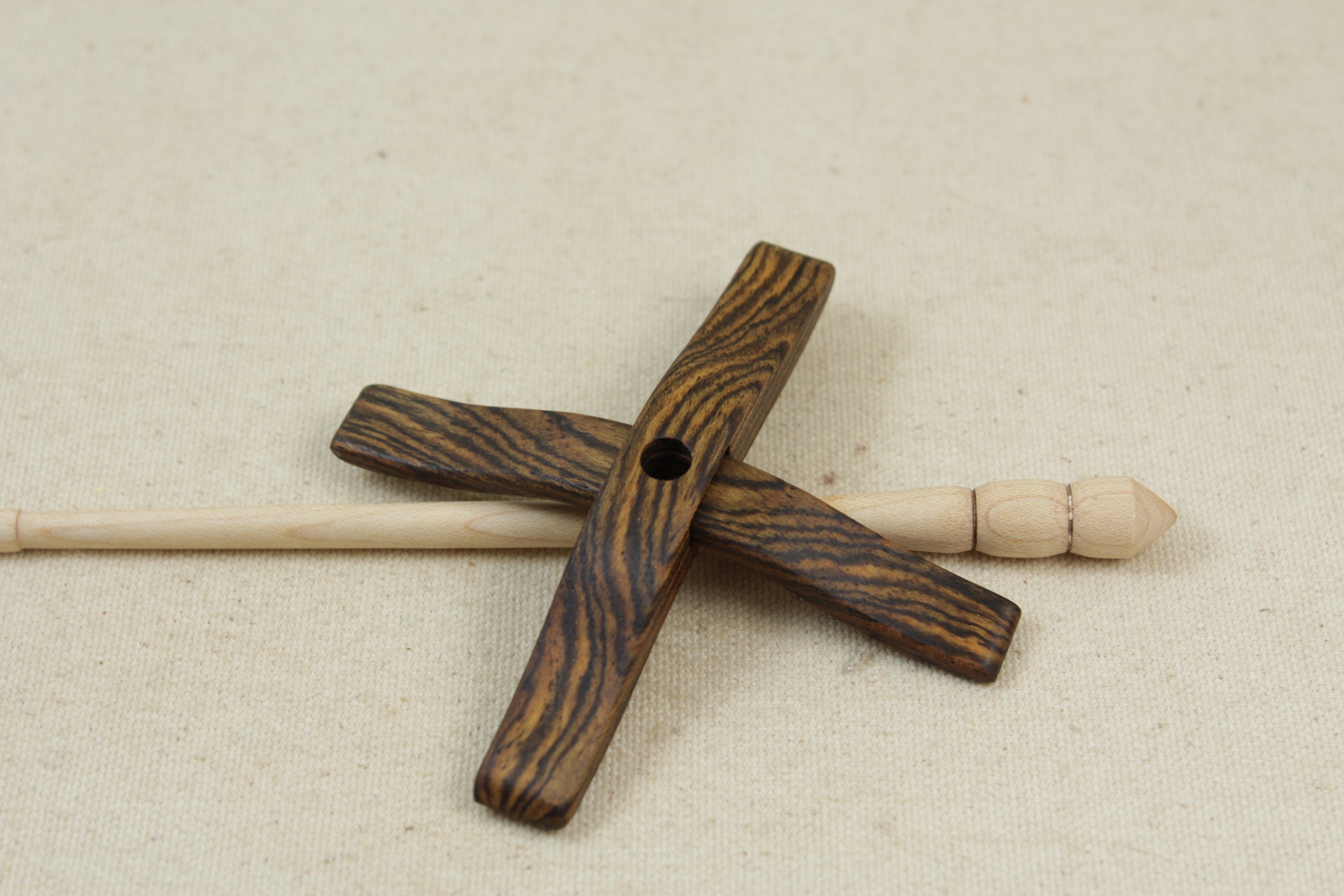 Bocote Mini Glider Turkish Drop Spindle - Etsy