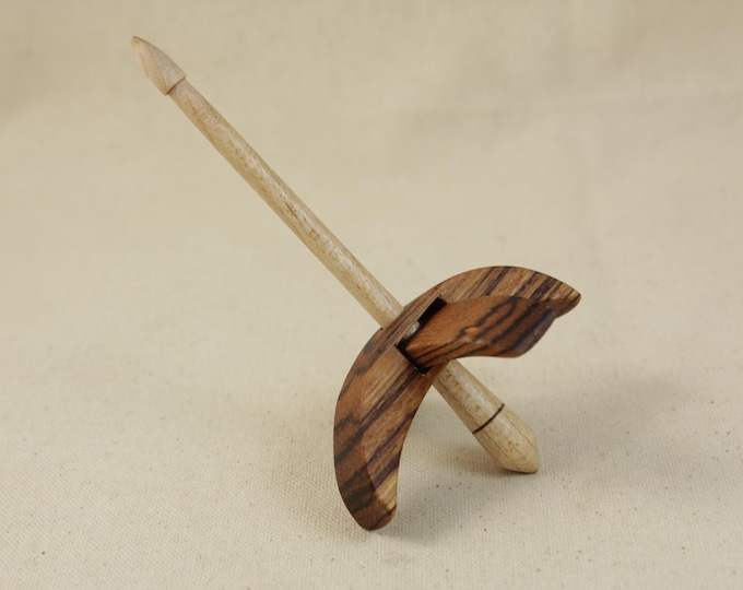 Zebrawood Mini Turkish Drop Spindle - Etsy