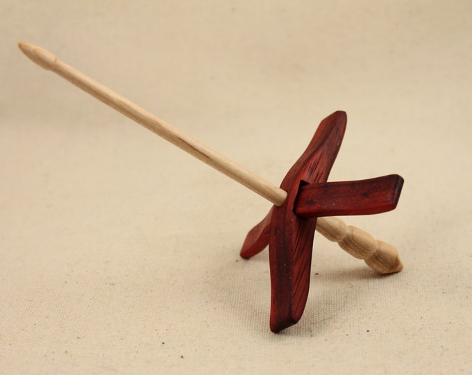 Padauk Mini Glider Turkish Drop Spindle - Etsy