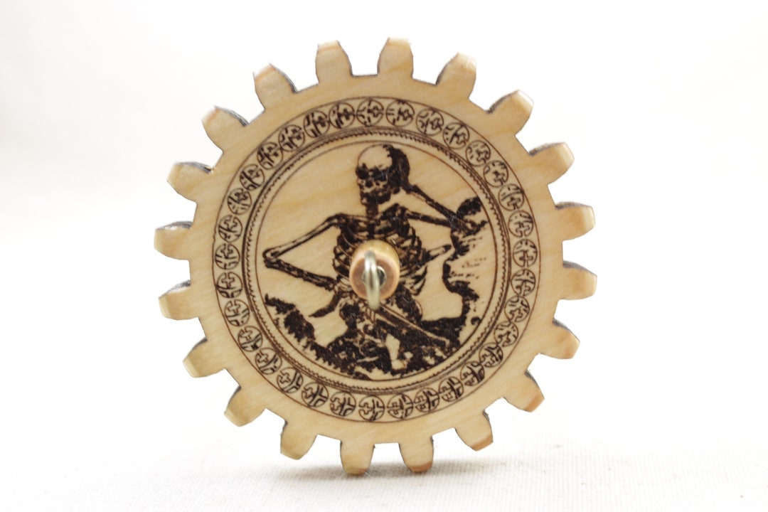 Skeleton Gear Spindle - Etsy