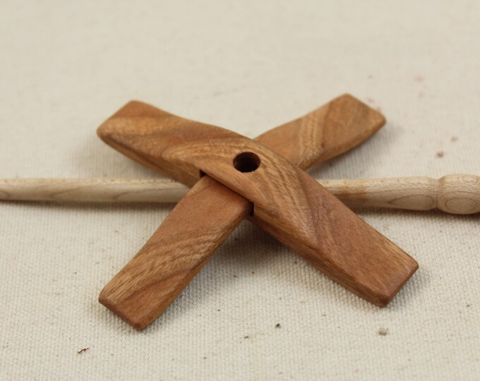 Cherry Mini Glider Turkish Drop Spindle - Etsy