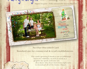 4x8 Card Template - Etsy