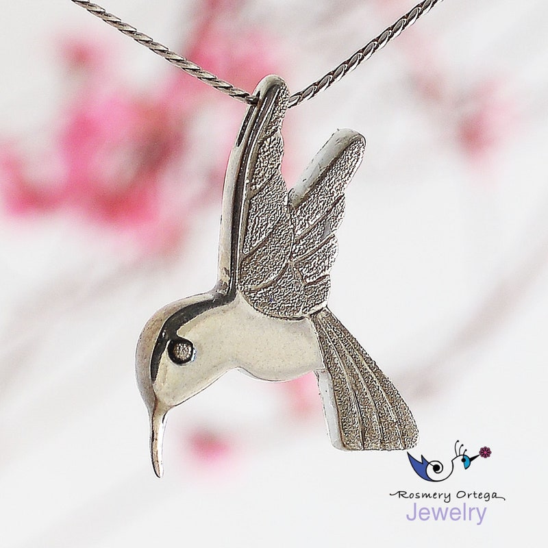Hummingbird Necklace - Etsy