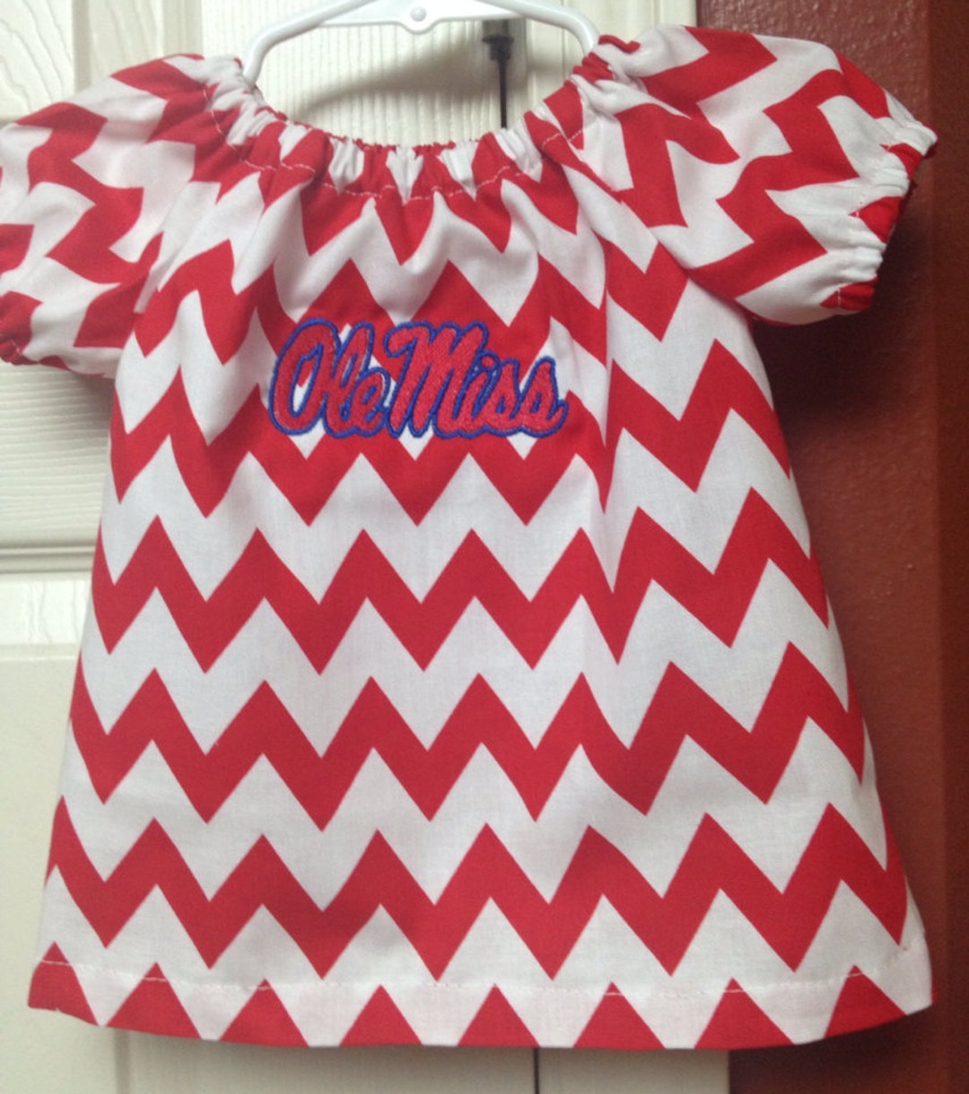 Mississippi Kids Dress, Ole Miss Baby Outfit, College Football Custom ...