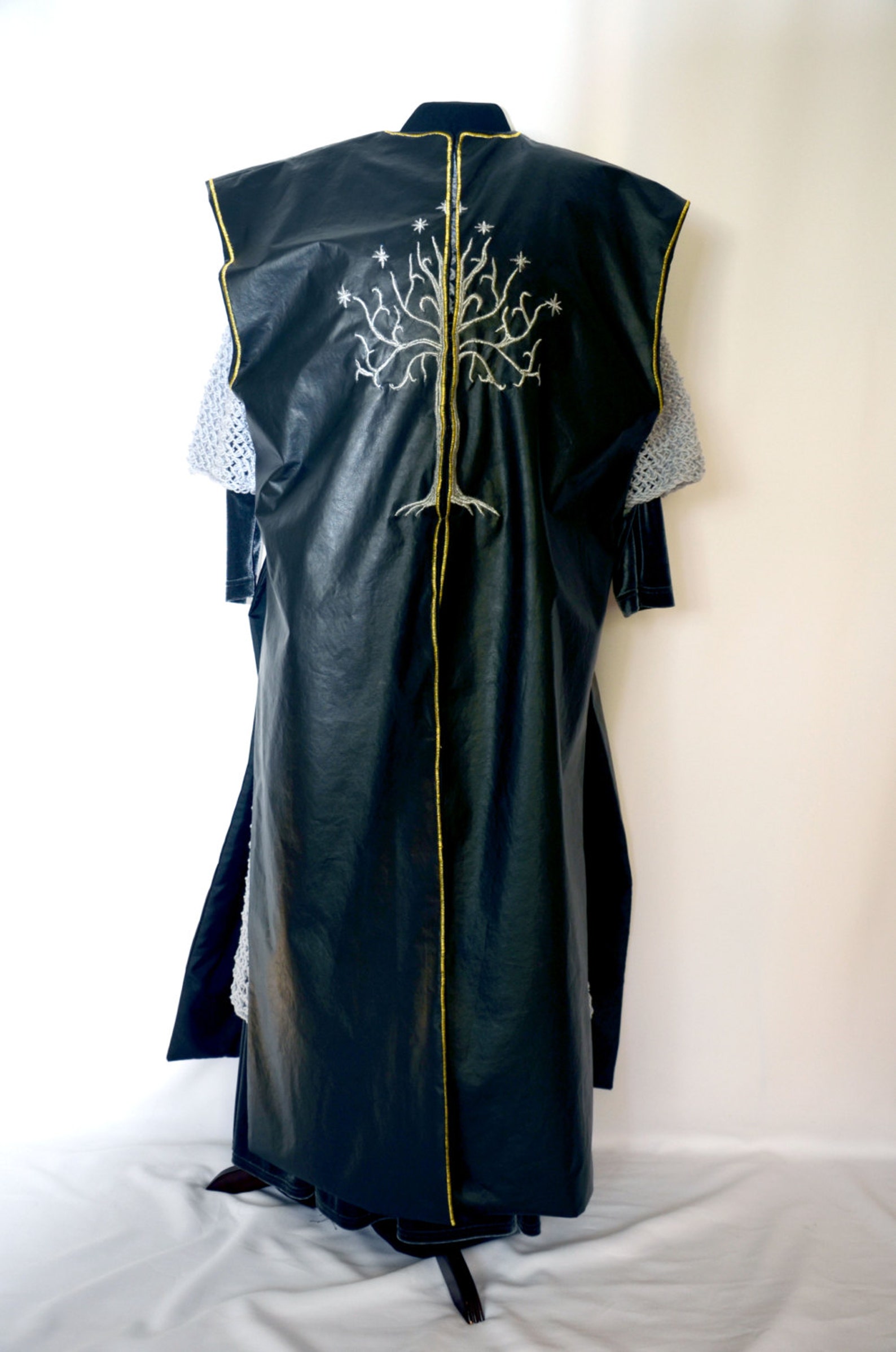 Silver Tree Surcoat, a Faux Leather Costume Coat for Sword and Sorcery ...