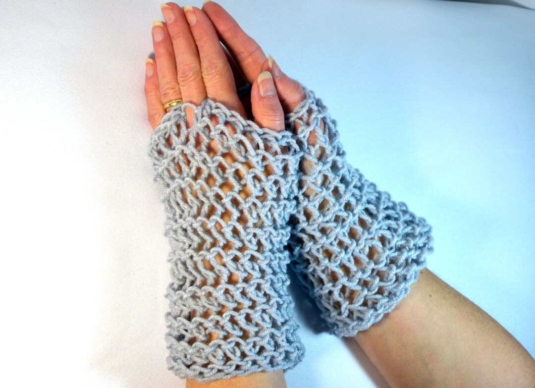 Faux Chain Mail Cuffs, Hand Knit Wrist Guards for Medieval, Renaissance ...