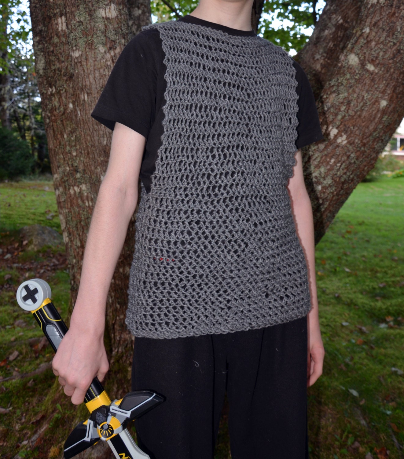 Faux Chainmail Fabric