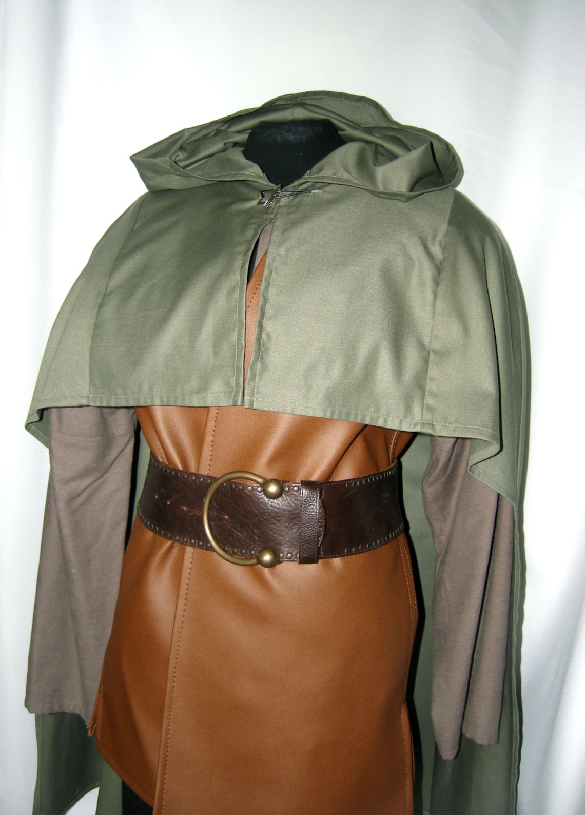 Archer Cloak II in Sage Green Twill for Elves Robin Hood - Etsy