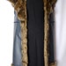 Dwarf King Surcoat, a Midnight Blue Faux Leather Coat With Faux Fur ...