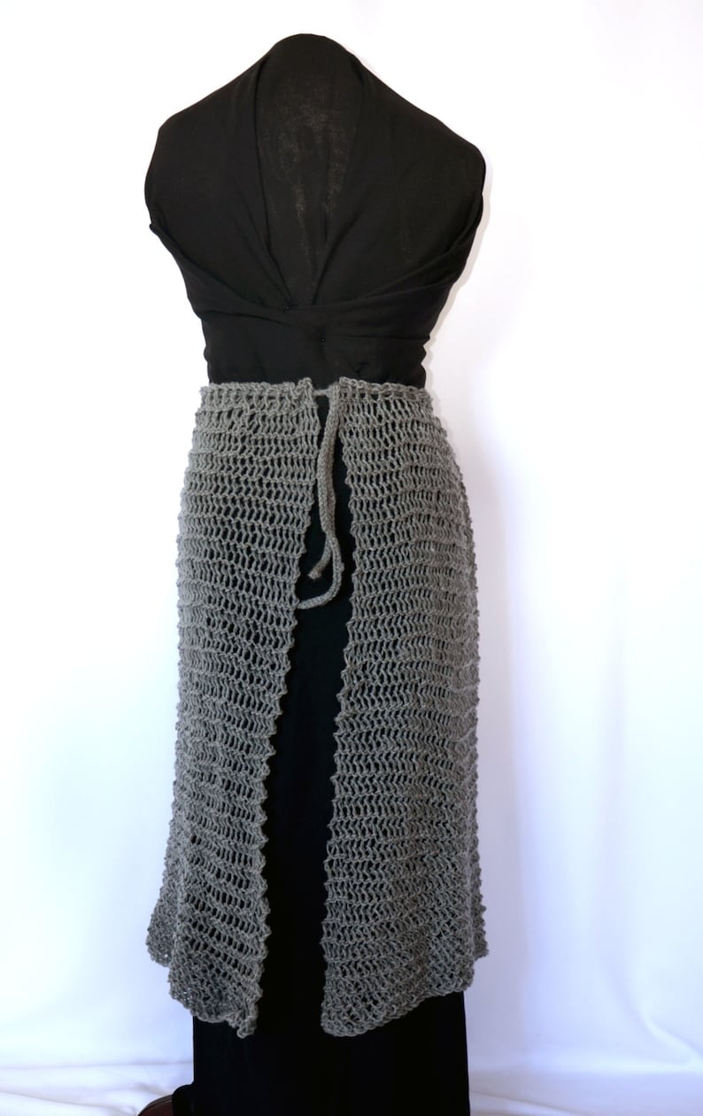 Mail Skirt Hand Knit Faux Chain Mail Skirt Armour for - Etsy