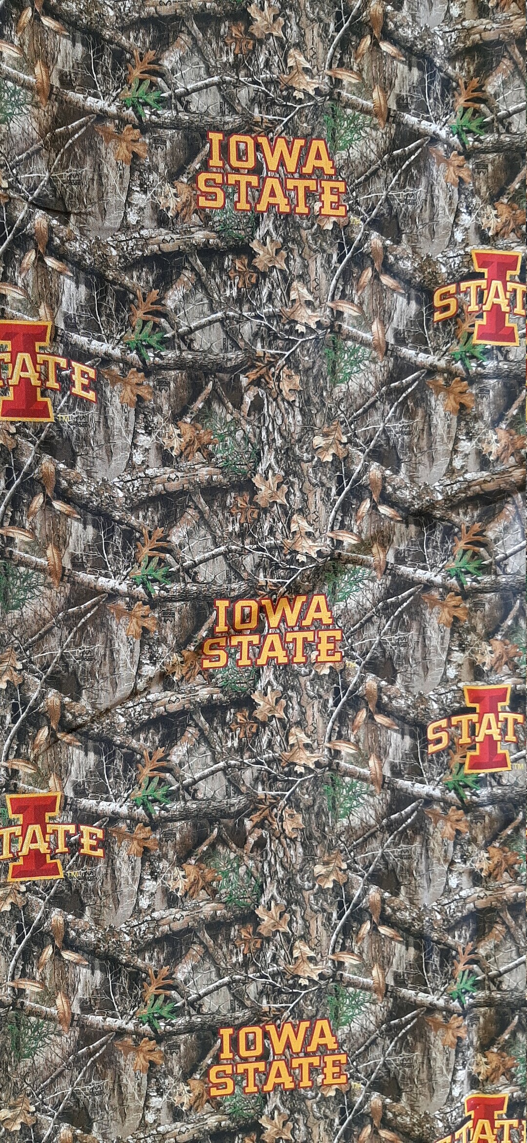 Iowa State University Cyclones Fabric/ Material 100% Cotton. - Etsy