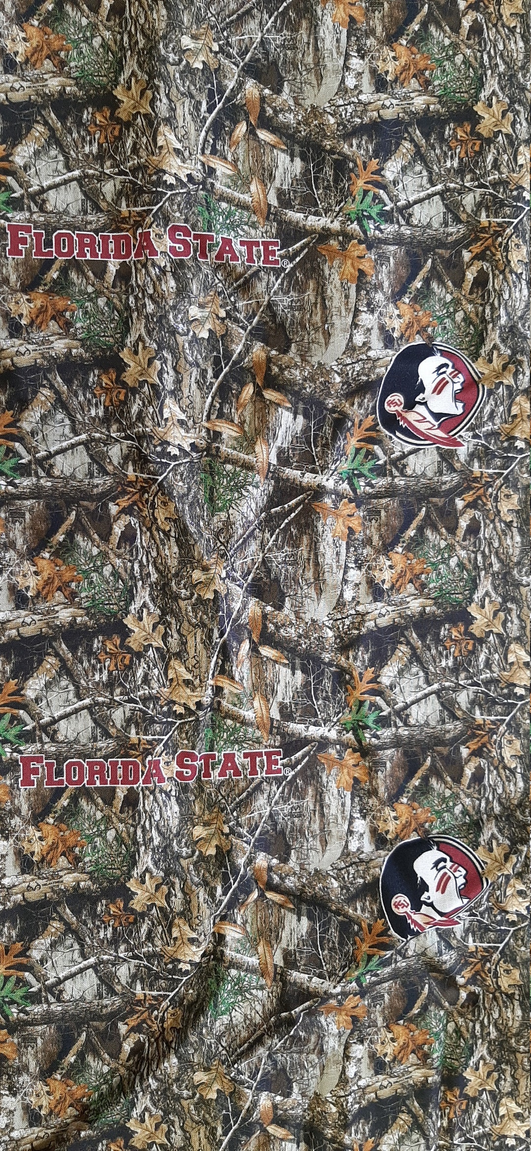 Florida State University Fabric /material 100% Cotton FSU - Etsy