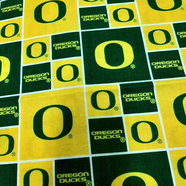 Oregon Ducks Fabric - Etsy