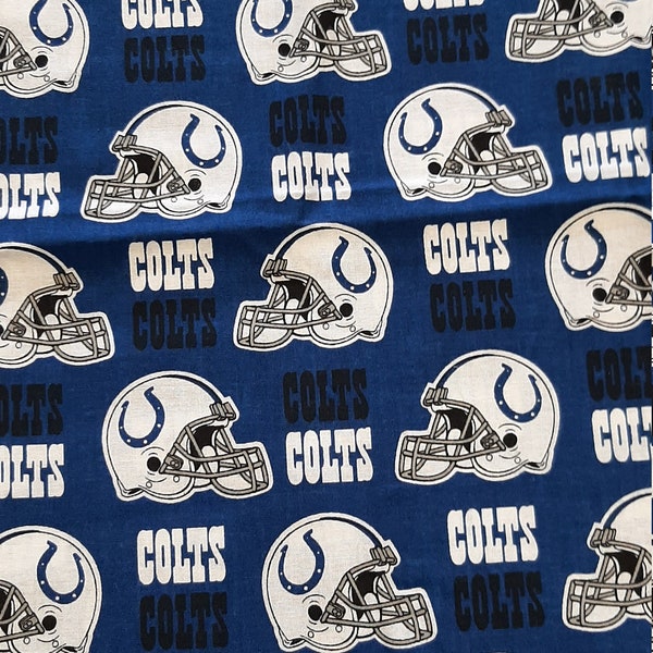 Colts Fabric - Etsy