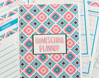 Printable Homeschool Planner Bundle- School Organizer- Undated Lesson ...