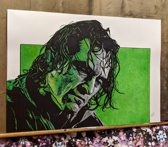 Sad Joker Drawing