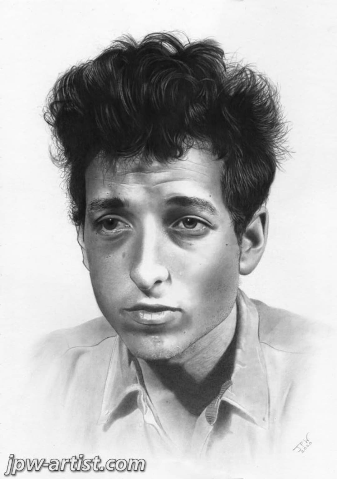 Bob Dylan Drawing - Bob Dylan Portait - Original Drawing - Music Legend ...