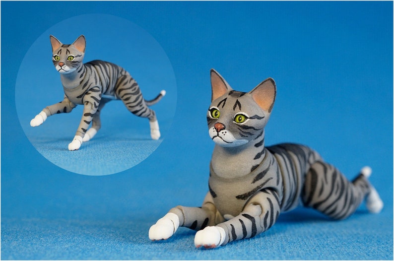 Realistic BJD Cat. | Etsy