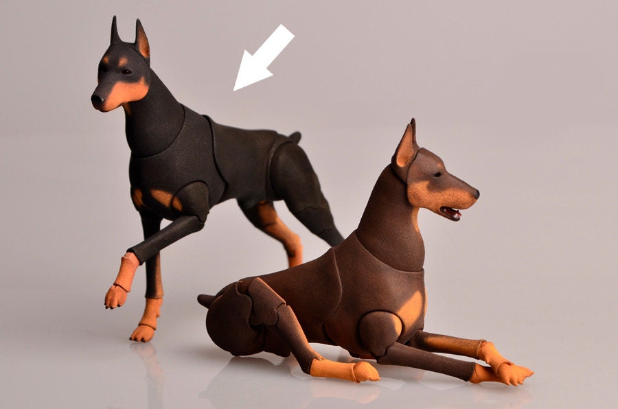 BJD Dog: Doberman. | Etsy