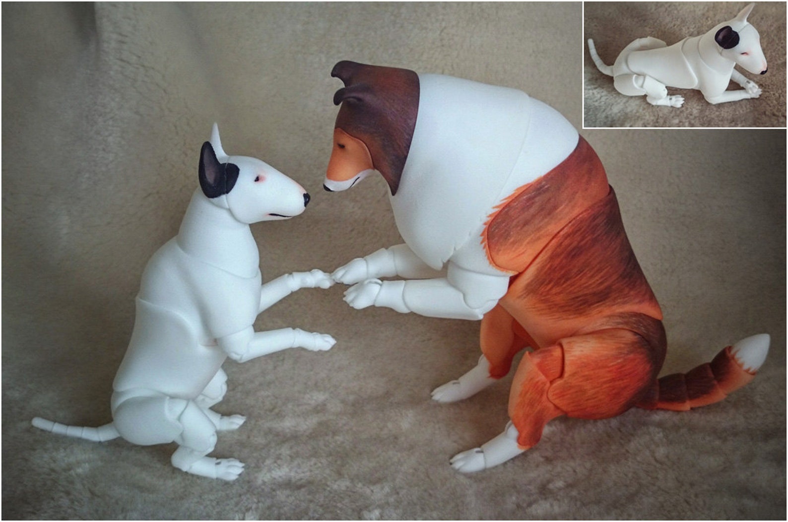 BJD dog: bullterrier | Etsy