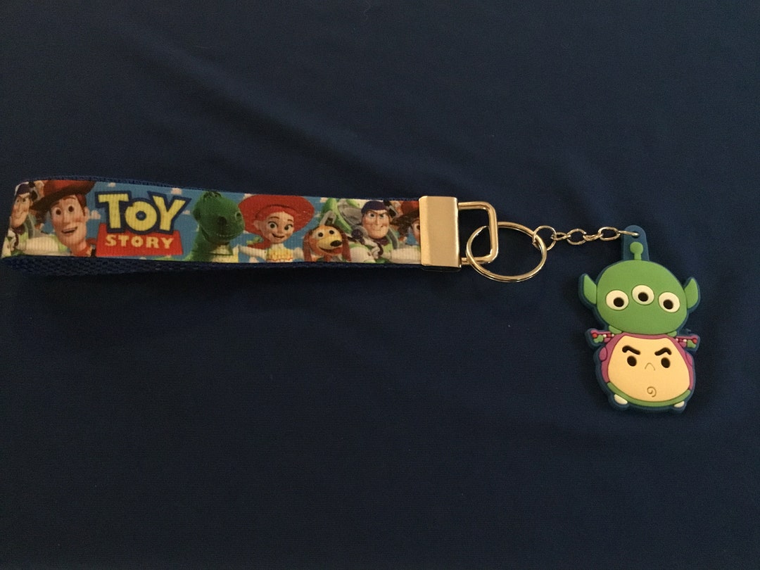 Toy Story Key Fob With Buzz and Alien Key Chain Deco - Etsy