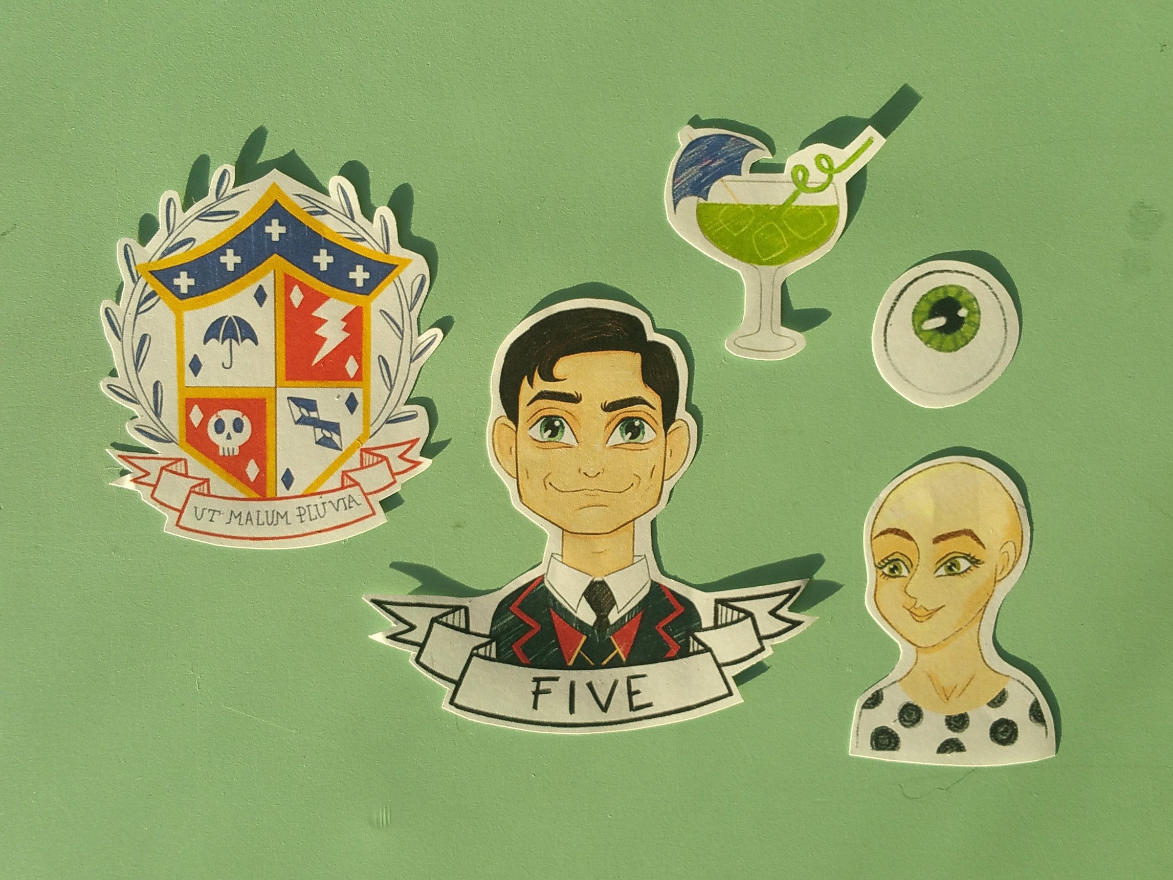 The Umbrella Academy Stickers / Sticker Set, Tv Sticker Set, Planner ...