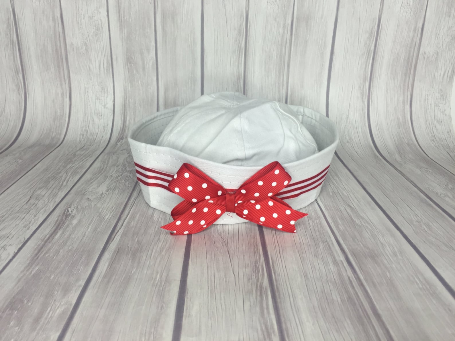 Sailor Hat Cruise Hat Sailor Hat Red and White Sailor Hat - Etsy