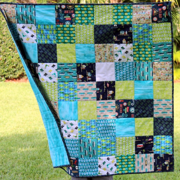 Surfer Quilt - Etsy