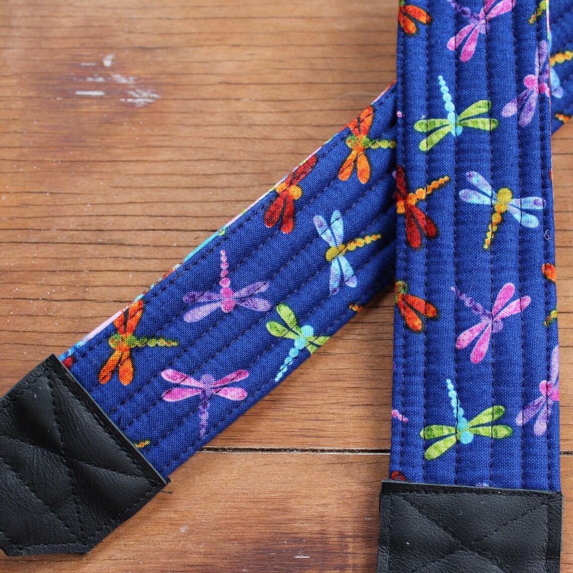 Blue Dragonfly Camera Strap Blue Watercolor Camera Strap - Etsy