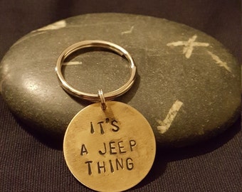 Jeep key chain | Etsy