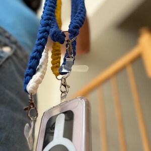 Crossbody Crochet Phone Strap - Etsy