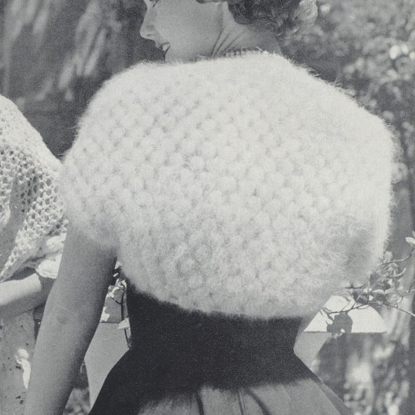 Angora Shrug - Etsy