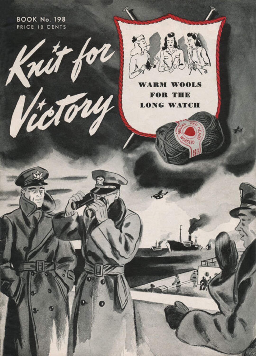 Vintage WWII Military Knitting Patterns Book Knit for Victory Gloves ...