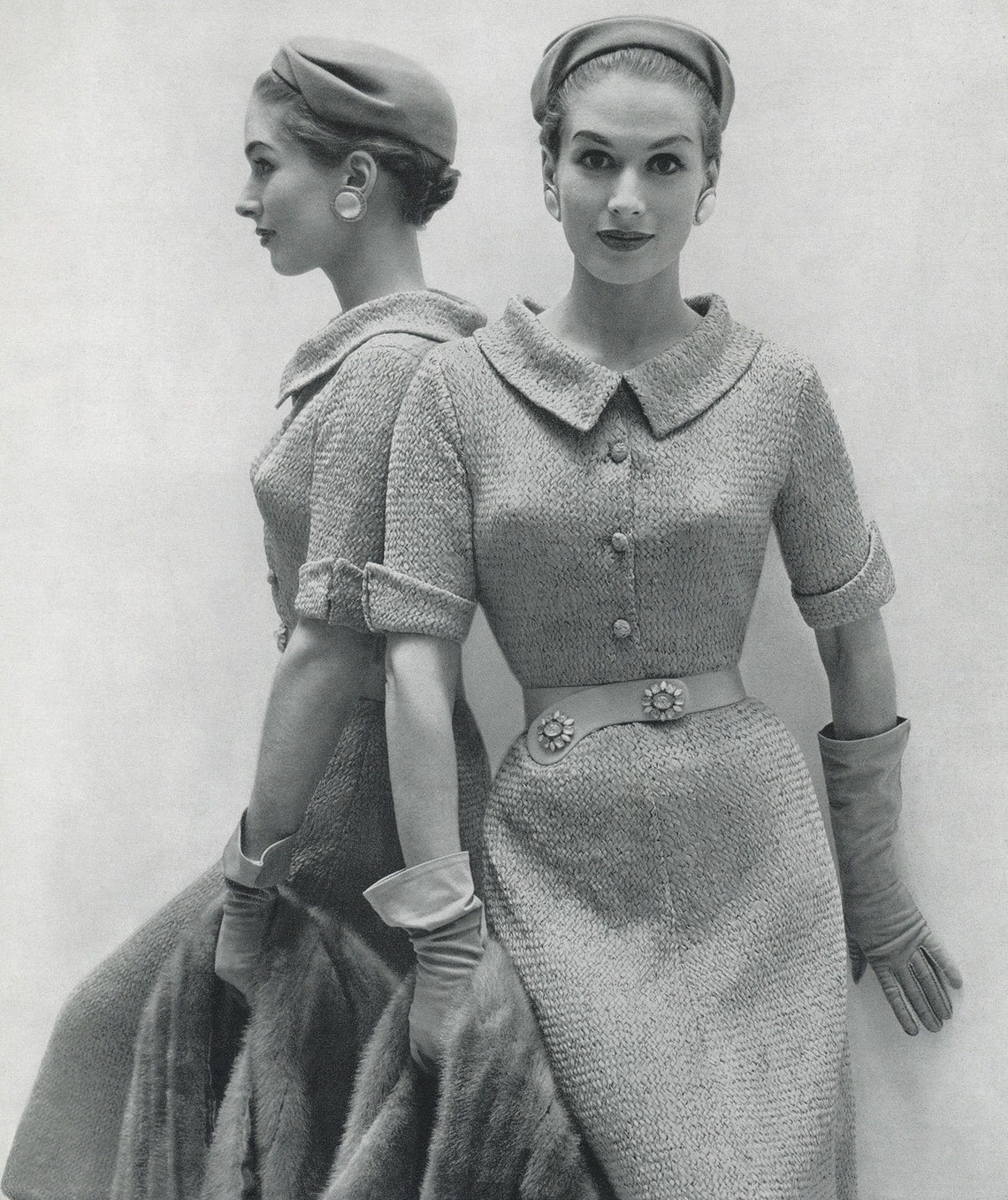 KNITTING PATTERN Vintage Nylon Ribbon Dress 15-0714-06 Instant Download ...