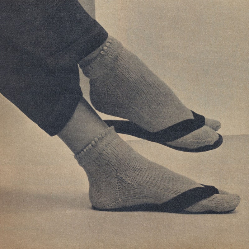 Japanese Tabi Sandals - Etsy