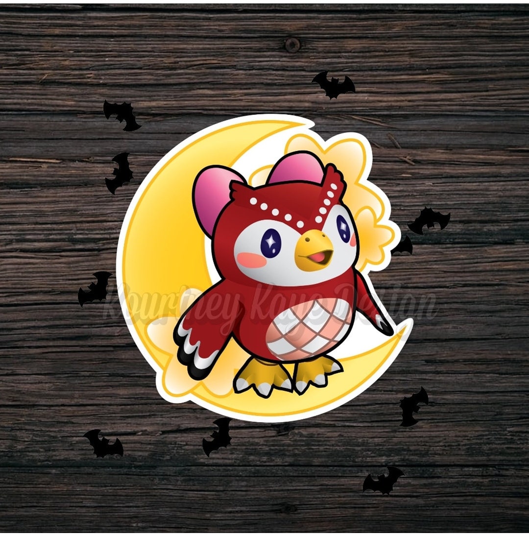 Celeste Sticker Animal Crossing Celeste Video Game Stickers - Etsy
