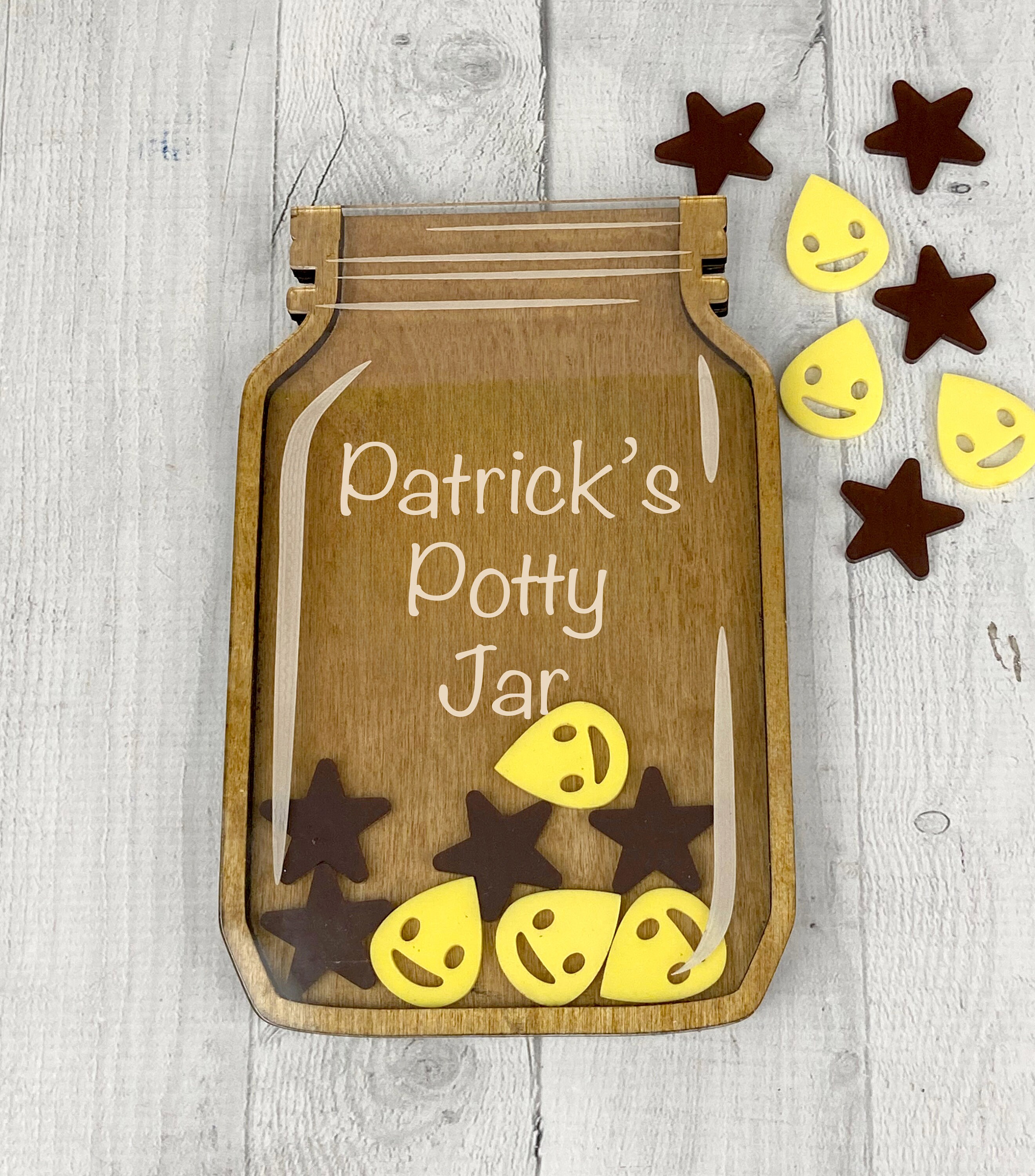 Personalized Potty Jar, Potty Training, Reward System, Toilet Training ...
