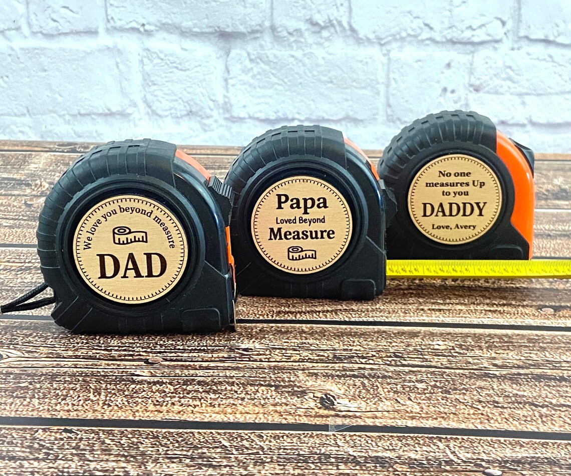 Personalized Measuring Tape, Father Day, Gift, 25ft Measuring Tape ...